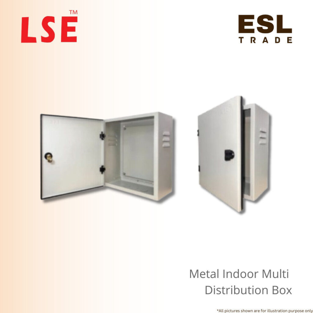 LSE Mild Steel Indoor Electrical Distribution Box | ESL Trade Malaysia