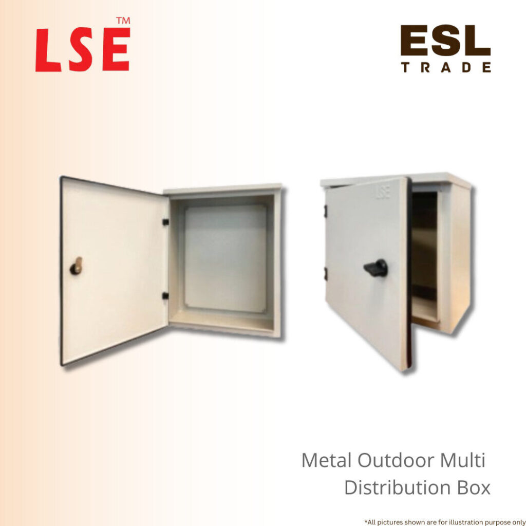 LSE Mild Steel Outdoor MDB Electrical Enclosure Panel | ESL Trade Malaysia