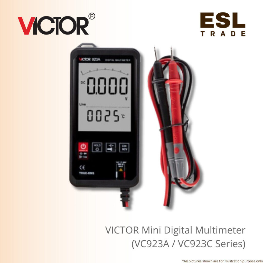 VICTOR Mini Digital Multimeter VC923A VC923C Series - Intelligent ...