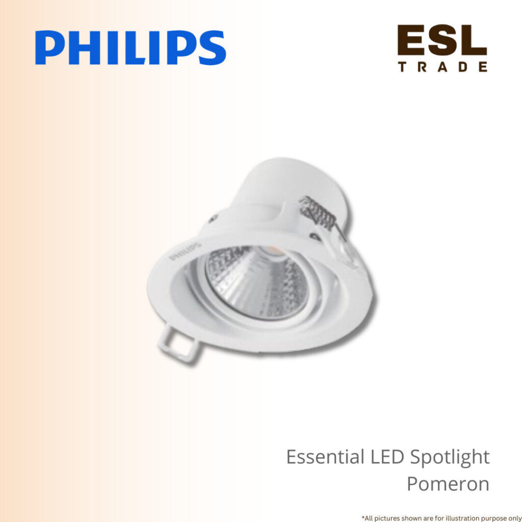 PHILIPS Essential LED Spotlight (Pomeron) 5W 7W - Dimmable / Non ...