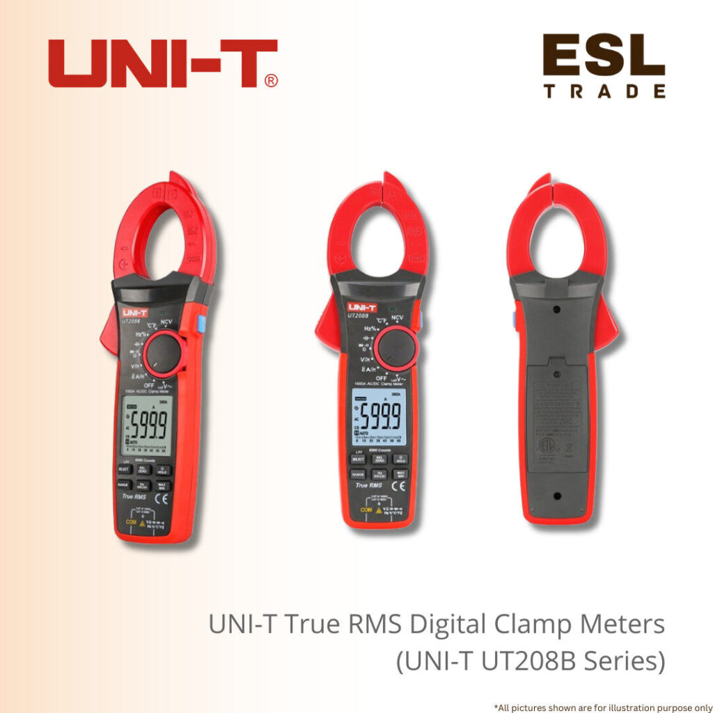 UNI-T True RMS Digital Clamp Meters UNI-T UT207/208B Series - Great ...