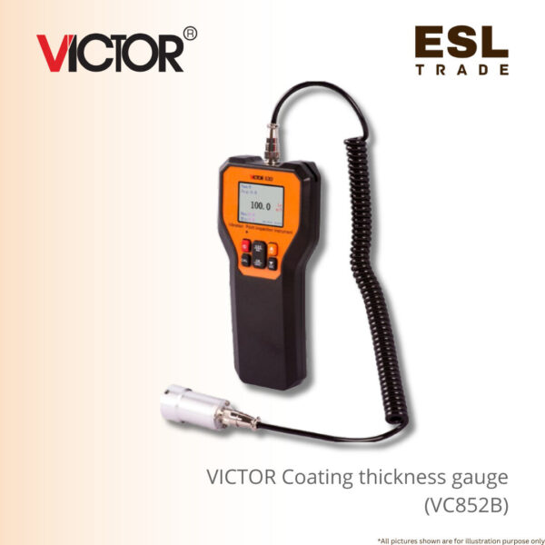 VICTOR Vibration Meter VC63D Series - Accurate Displacement, Velocity ...