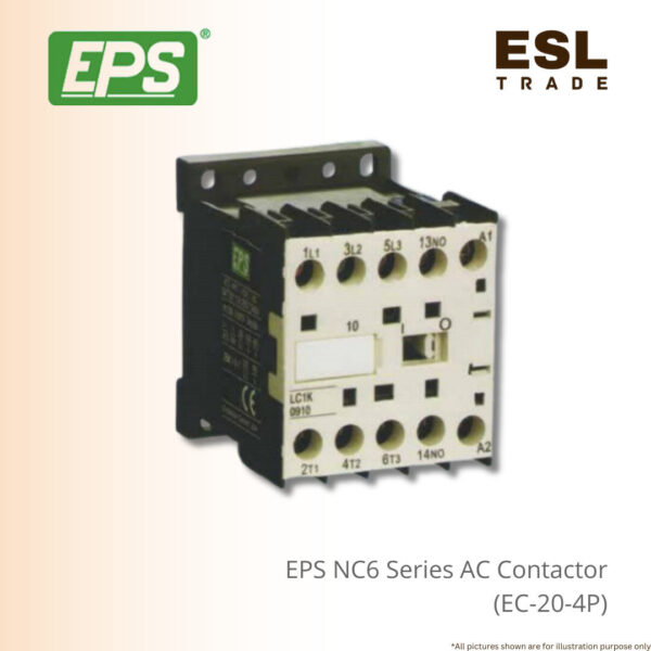 EPS AC Contactor NC6 Series 240/415V For Excellent Lighting & Building ...