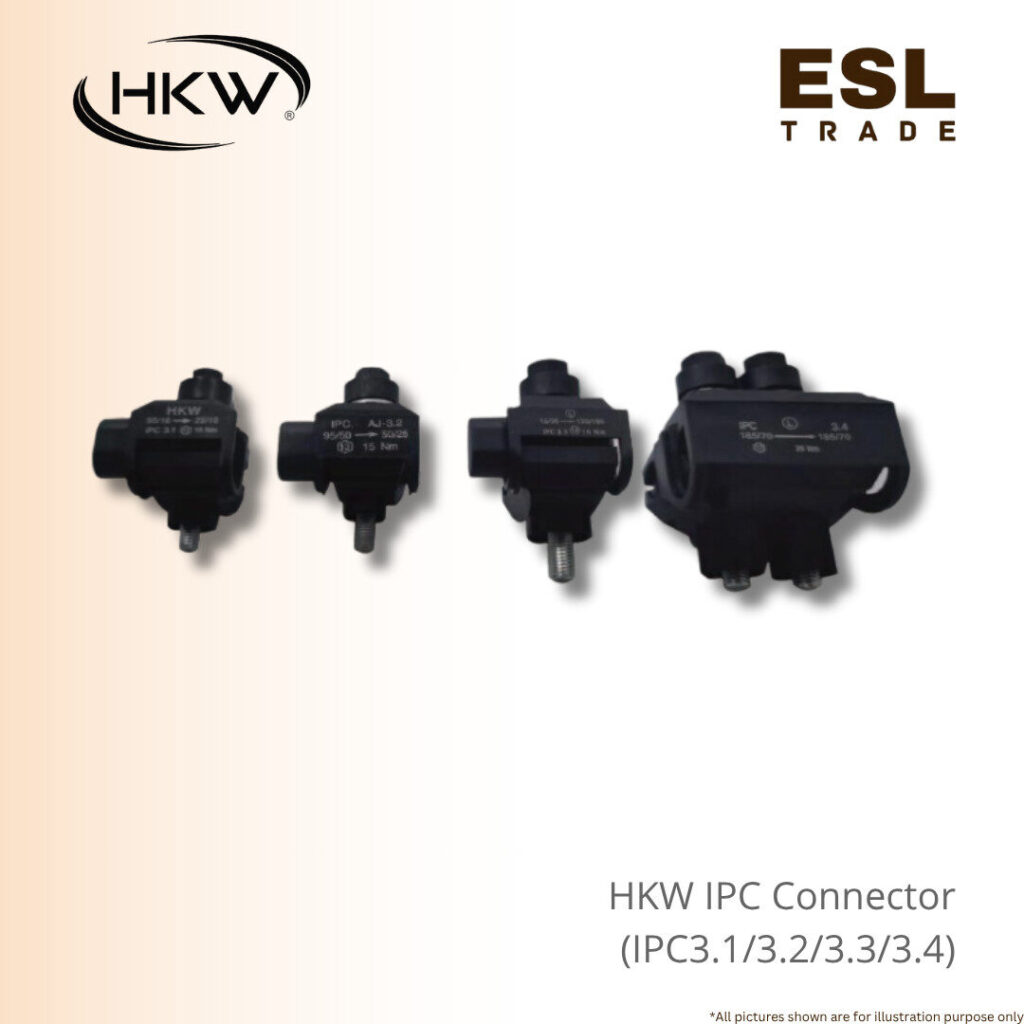 HKW ABC Connector (IPC Connector) Excellent Secure, Waterproof Tap For ...