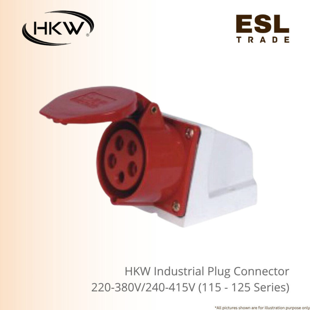 HKW Industrial Plug Connector Green Technology (IP44/IP67) 16A/32A 115/ ...