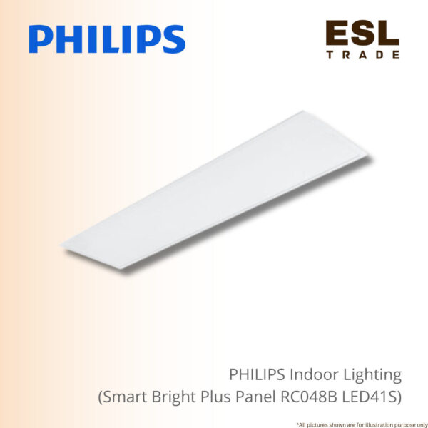 PHILIPS Indoor Lighting Smart Bright Plus Panel Light RC048B+ LED41S ...