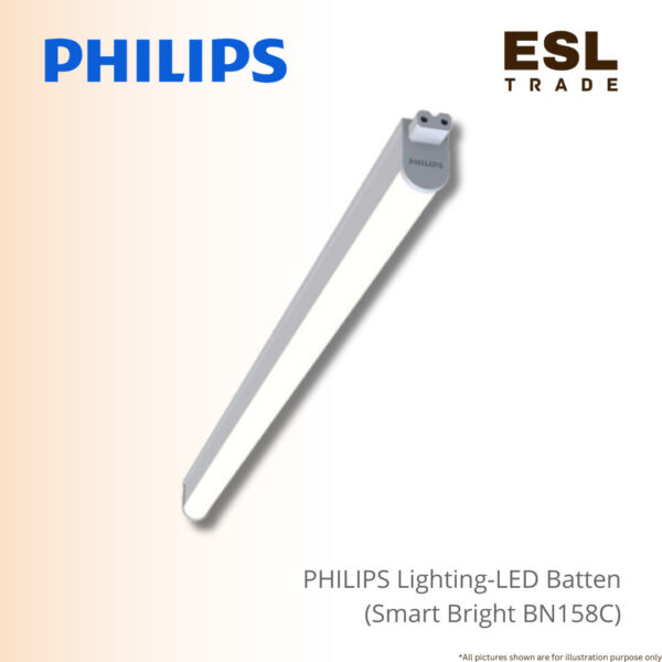 PHILIPS SmartBright LED Batten BN158C IP Rating IP20 Excellent High ...