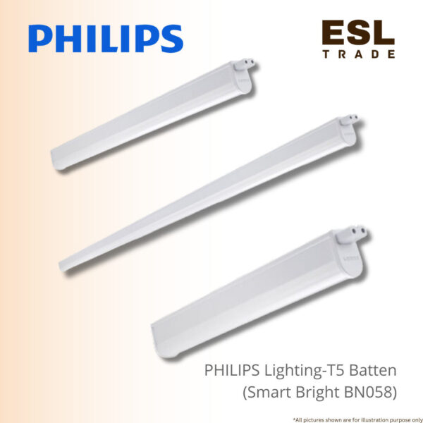 PHILIPS Lighting T5 Batten Lighting BN058 Series 3000/4000/6500K IP ...