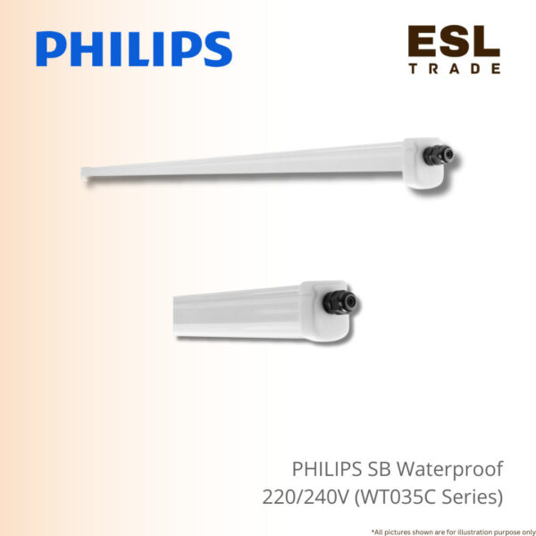 PHILIPS Essential Smartbright Waterproof Batten Light WT035C Series IP ...