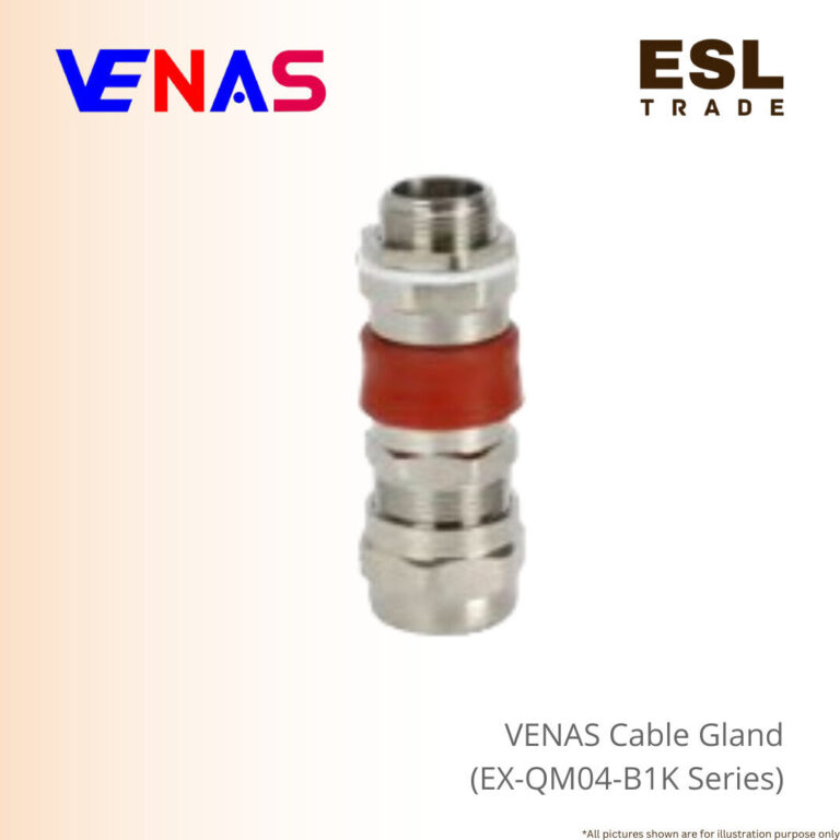 VENAS Cable Gland EX-QM04-B1K Series IP Rating IP66/IP68 Excellent For ...