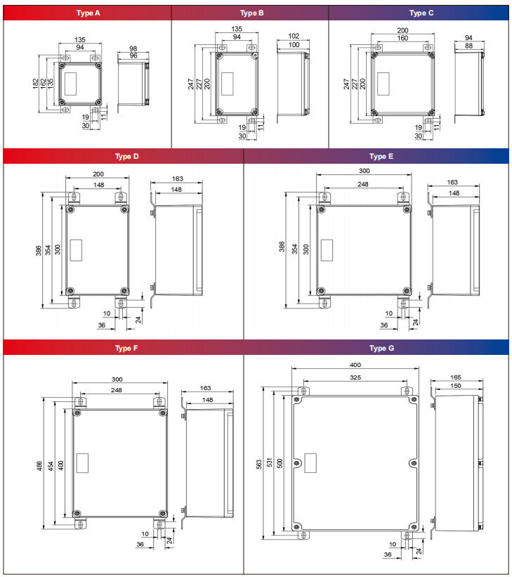 VENAS Explosion Proof Junction Box IP Rating IP66 EX-PD66 Excellent ...