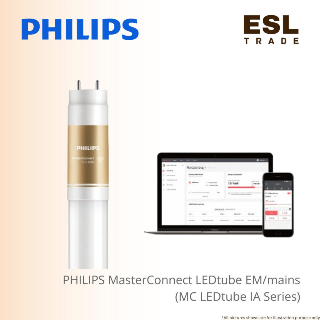 PHILIPS MasterConnect Interact Ready Smart LED Tube T8 Excellent For ...