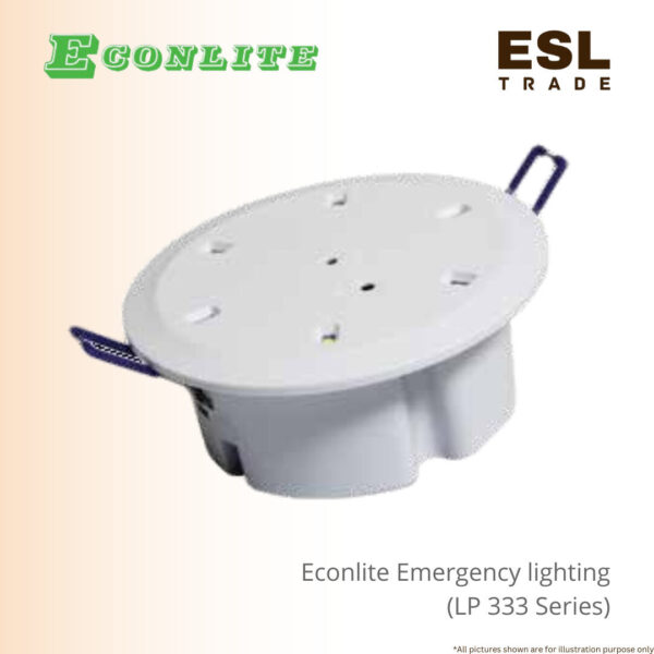 ECONLITE LED Emergency Light LP 333 Series - 1.2W Excellent SMD LED, 3 ...