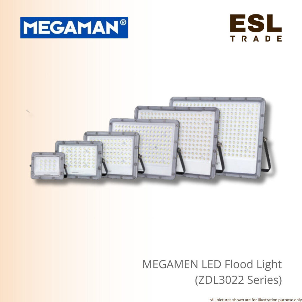 MEGAMAN® ZDL3022 LED Flood Light IP Rating IP65 Excellent Outdoor ...